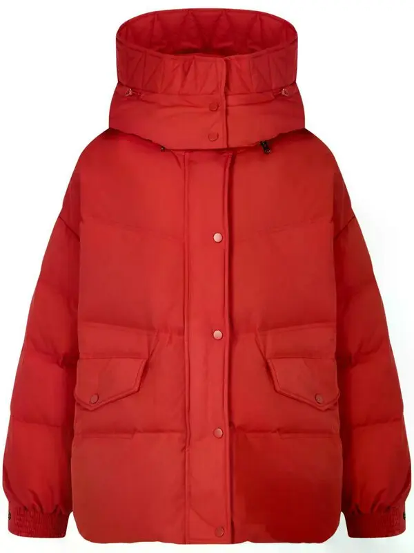 STUDIO TOMBOY Detachable Hood Down Jacket - Red