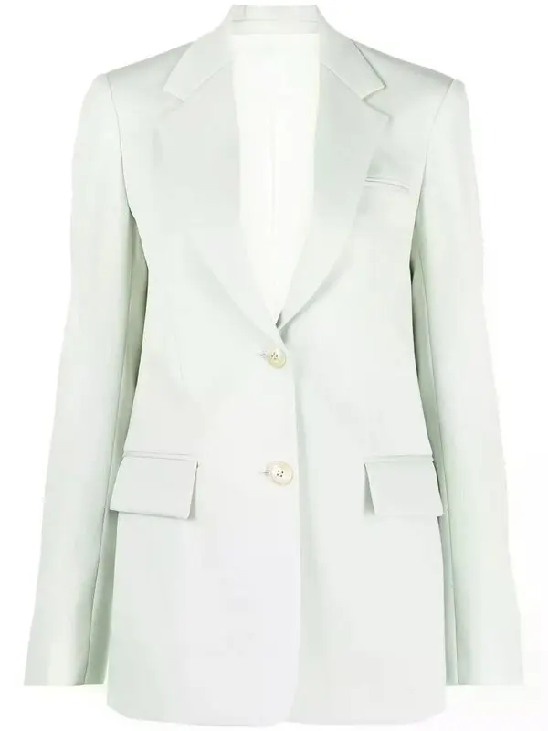 LANVIN Single-breasted Virgin Wool Blazer