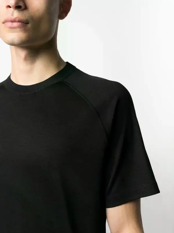 Zegna Short-sleeve Wool T-shirt - Black