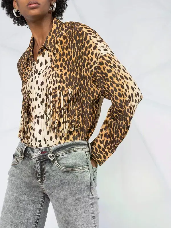Philipp Plein High Rise Slim-fit Jeans