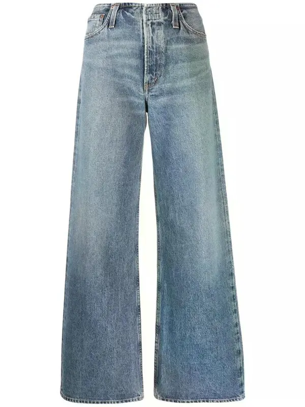 AGOLDE Lex Organic Cotton Wide Leg Jeans
