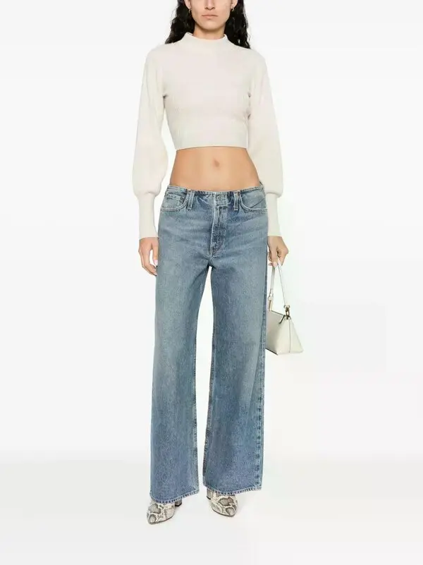 AGOLDE Lex Organic Cotton Wide Leg Jeans
