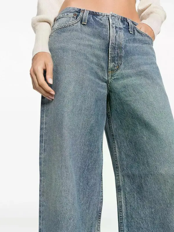 AGOLDE Lex Organic Cotton Wide Leg Jeans
