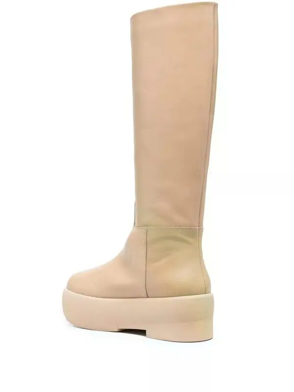 GIABORGHINI Knee High Flatform Boots
