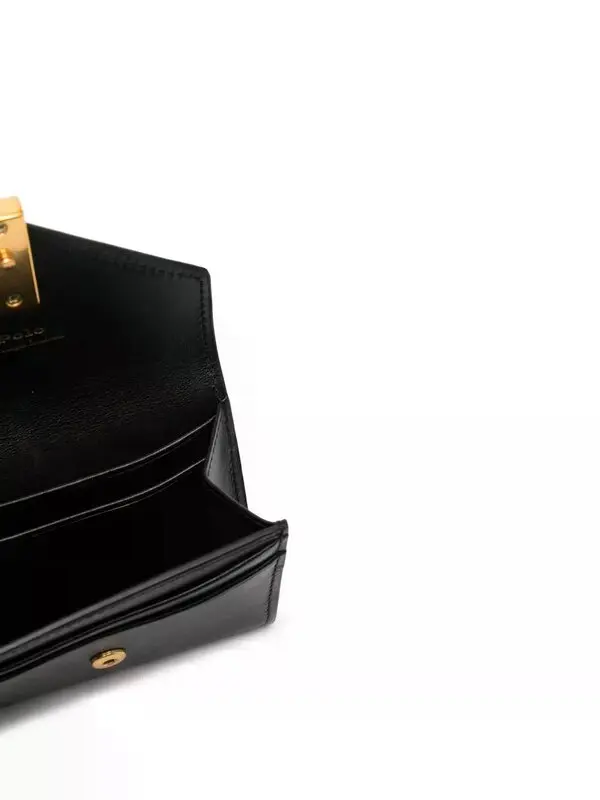 Polo Ralph Lauren Logo-buckle Wallet - Black
