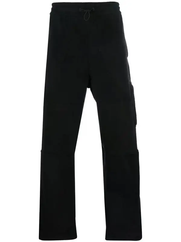 Calvin Klein Fleece Cargo Trousers - Black