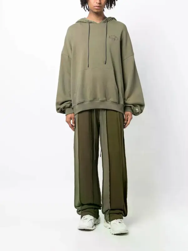 MOSTLY HEARD RARELY SEEN Panelled Cotton Hoodie