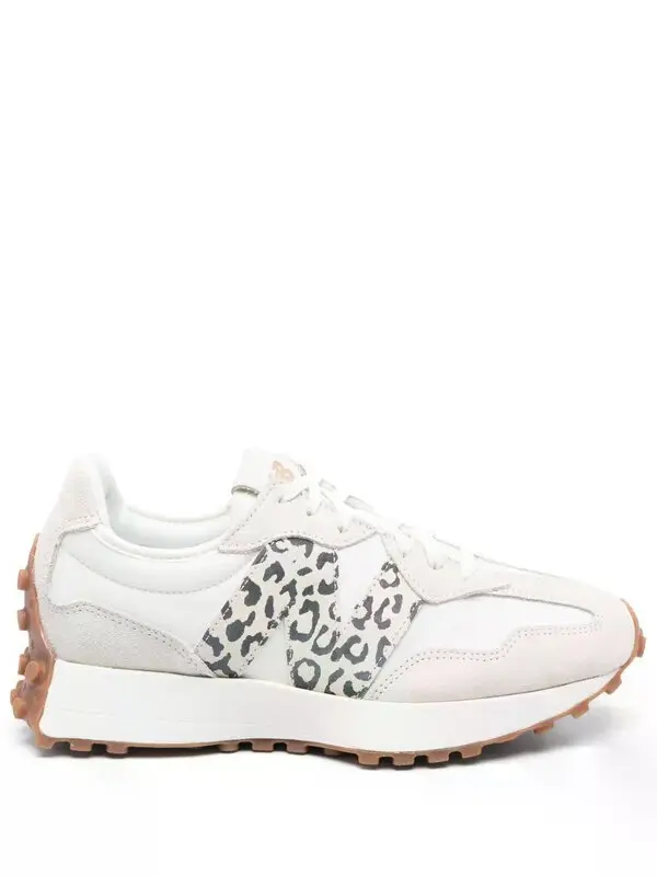 NEW BALANCE 327 Leopard Print Sneakers - Neutrals
