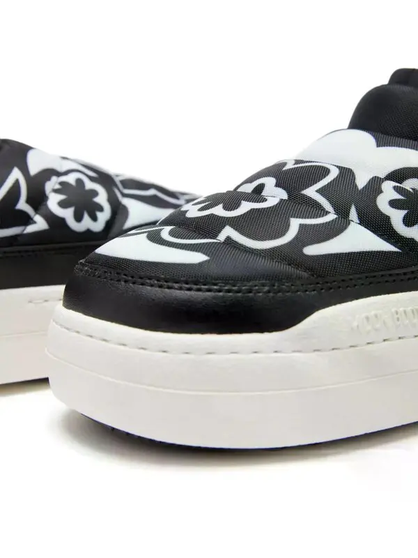 Moon Boot Park Soft Flower Slip-on Sneakers