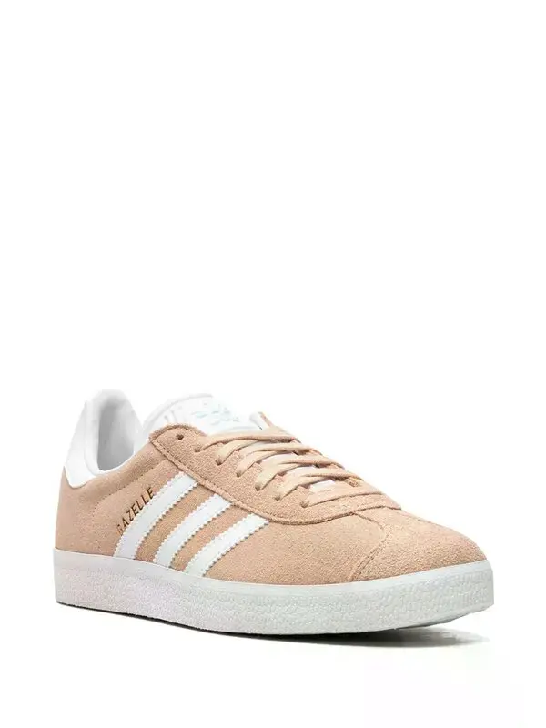 Adidas Gazelle Suede Lace-up Sneakers - Neutrals