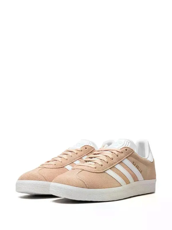 Adidas Gazelle Suede Lace-up Sneakers - Neutrals
