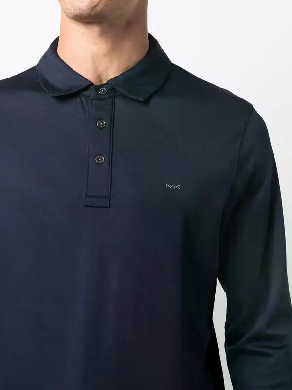 Michael Kors Embroidered-logo Polo Shirt