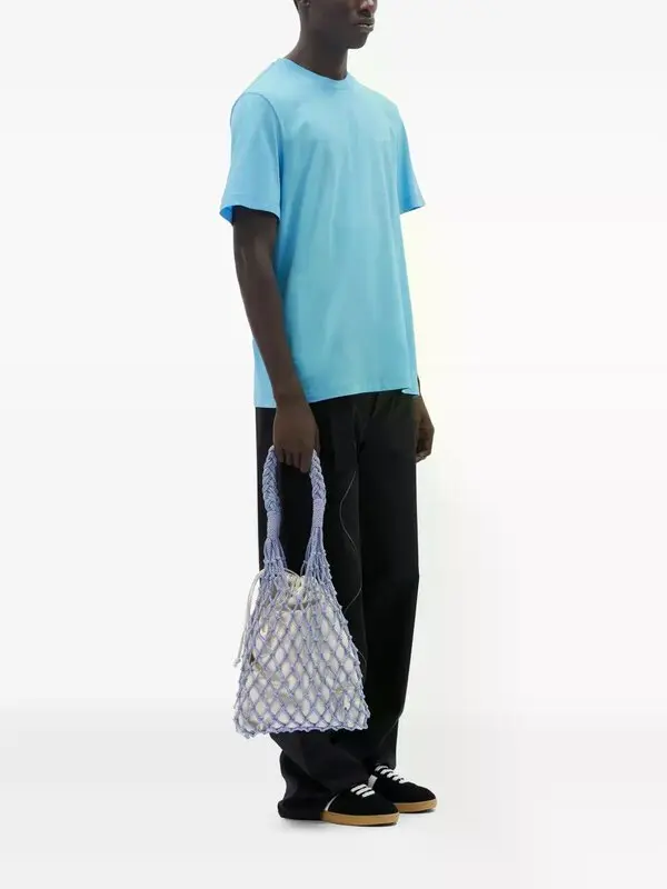 MSGM Logo-embroidered T-shirt