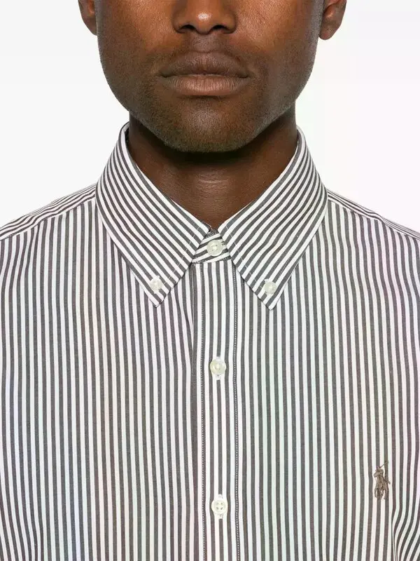 Polo Ralph Lauren Striped Shirt - Brown