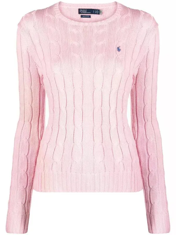Polo Ralph Lauren Long-sleeve Knitted Jumper - Pink