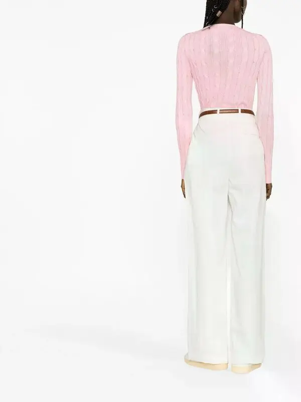 Polo Ralph Lauren Long-sleeve Knitted Jumper - Pink