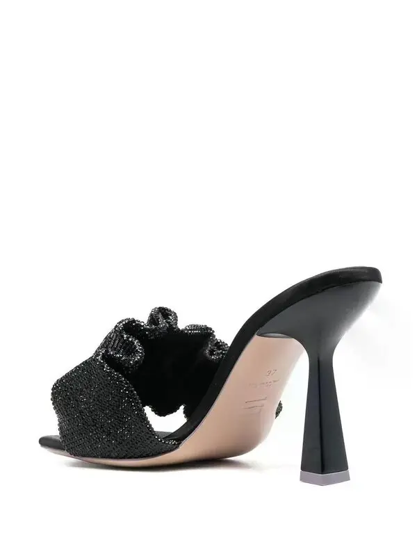 SEBASTIAN MILANO Embellished High Heel Sandals