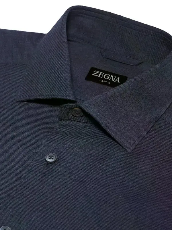 Zegna Cashco Cotton-blend Shirt