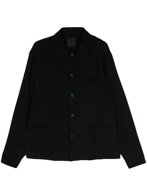 Givenchy Classic-collar Wool Shirt