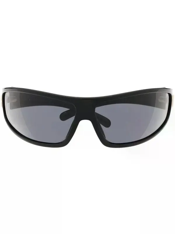 CHIARA FERRAGNI Tinted Rectangle-frame Sunglasses - Black