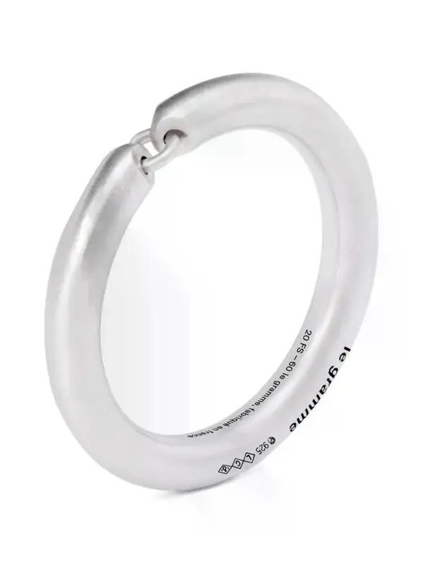 Le Gramme La 7g Segment Brushed Ring - Silver