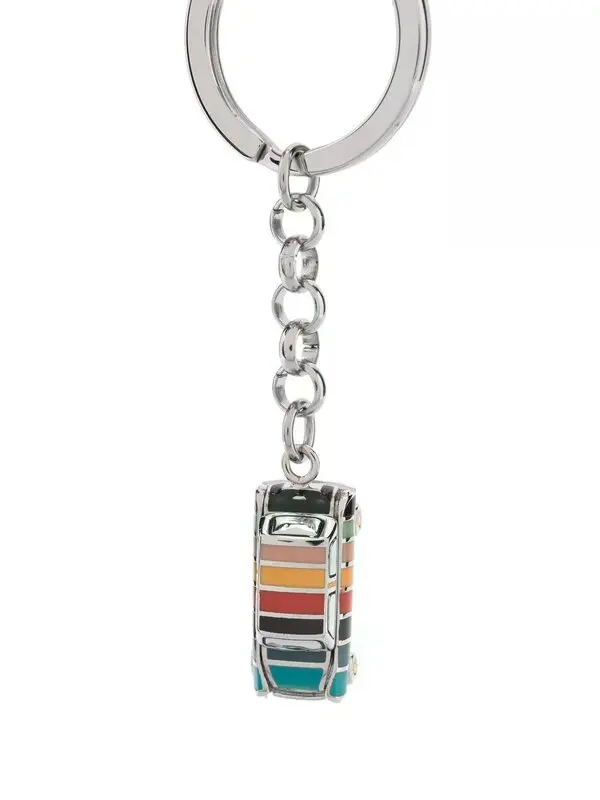 Paul Smith Car Charm Keyring - Silver