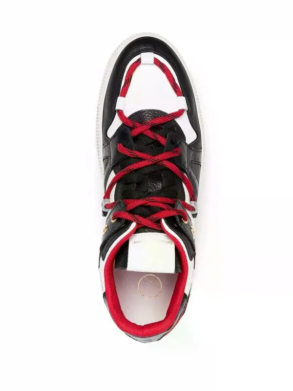 GIULIANO GALIANO Leather Low-top Sneakers