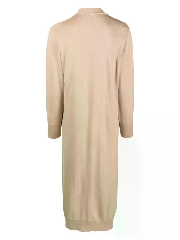 Lorena Antoniazzi Longline V-neck Cardigan - Neutrals