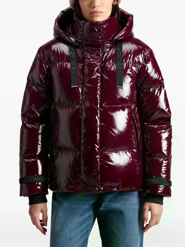 Woolrich Glossy Finish Parka Coat