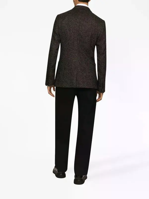 Dolce & Gabbana Single-breasted Bouclé Blazer