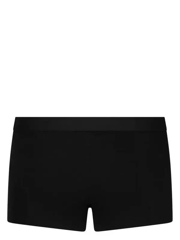 Dolce & Gabbana Logo-print Cotton Boxers - Black