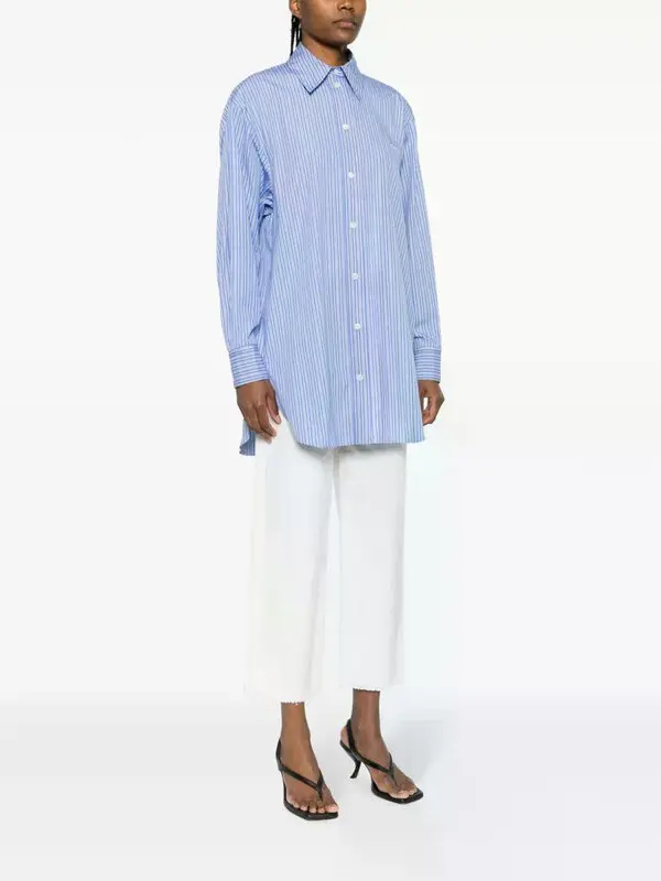Isabel Marant Étoile Cylvany Cotton Striped Shirt
