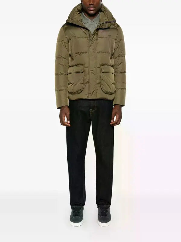Herno Hooded Puffer Jacket - Green