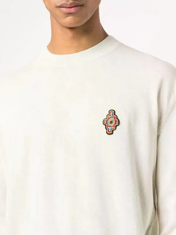 COUNTY OF MILAN Sunset Cross Crew Neck Jumper