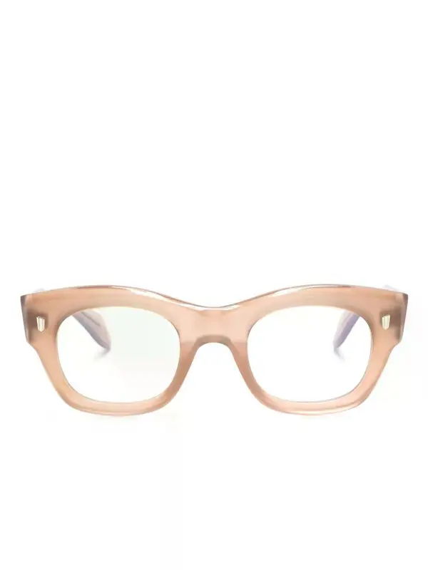 CUTLER & GROSS 9261 Cat-eye-frame Glasses - Brown
