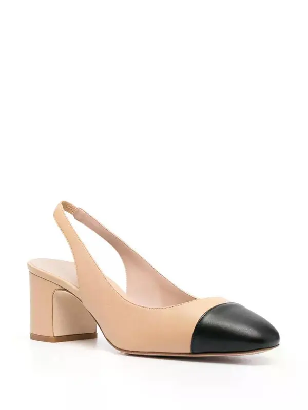 SCAROSSO Miranda 65mm Block Heel Pumps