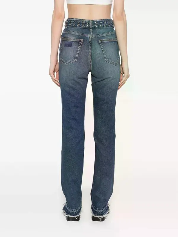GANNI Future Carri Straight-leg Jeans