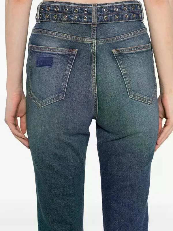 GANNI Future Carri Straight-leg Jeans