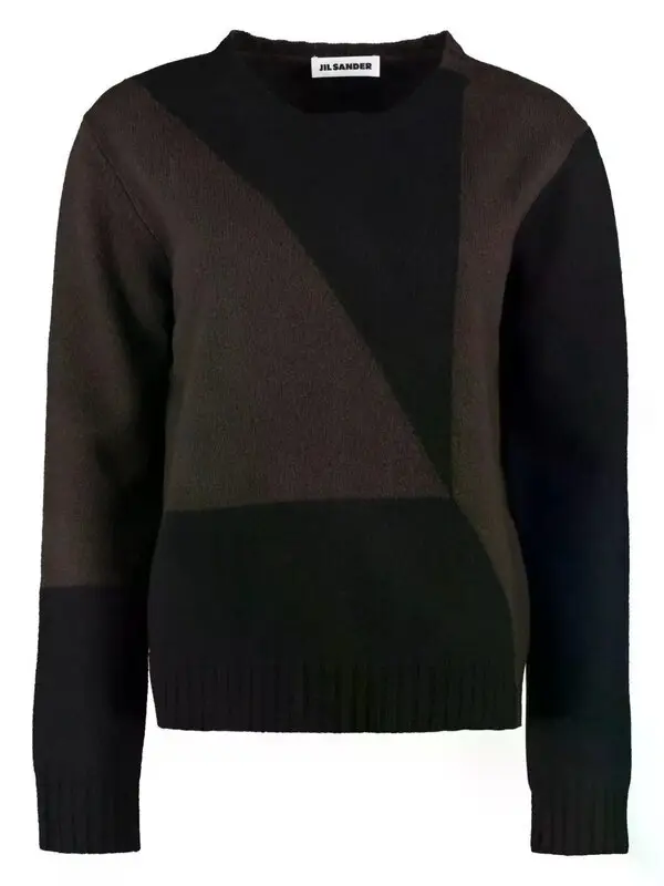 JIL SANDER Wool Sweater - Brown