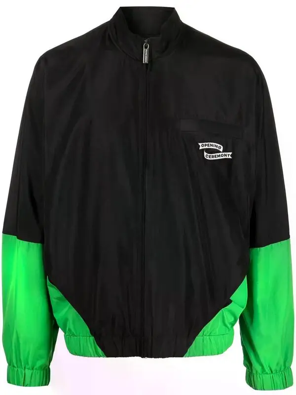 Opening Ceremony Panelled Logo-patch Windbreaker