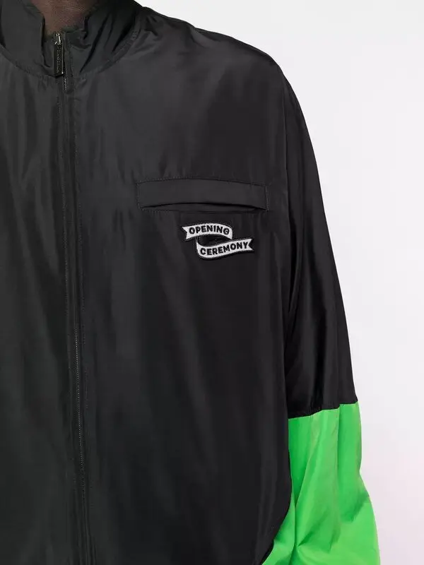 Opening Ceremony Panelled Logo-patch Windbreaker