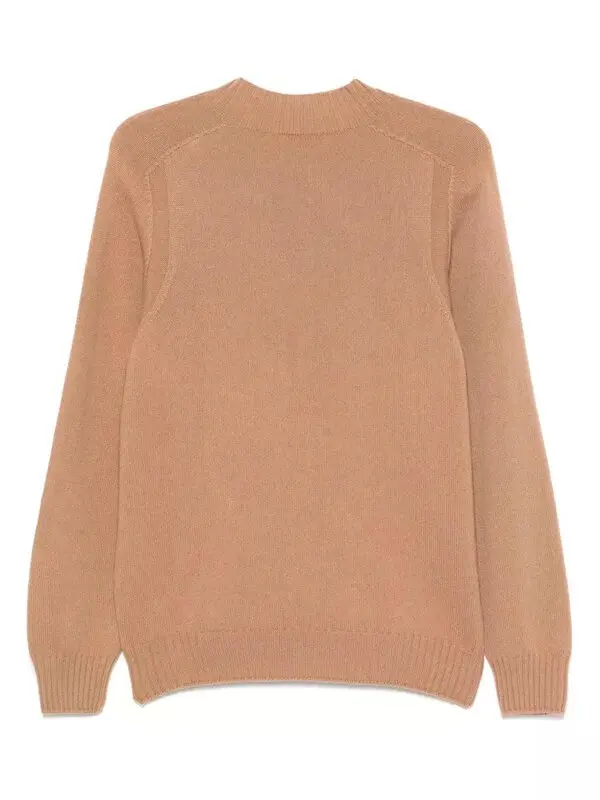 D4.0 Virgin Wool Mock Neck Sweater