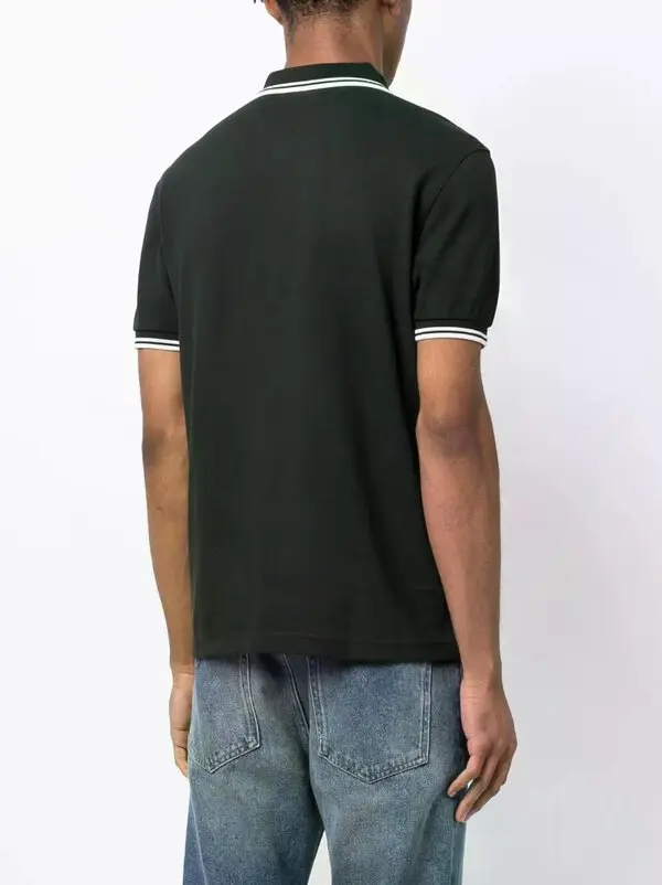 Fred Perry Contrast-trim Cotton Polo Shirt