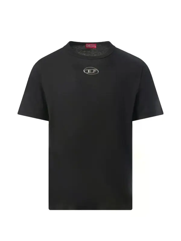 DIESEL® Oval D T-shirt - Black