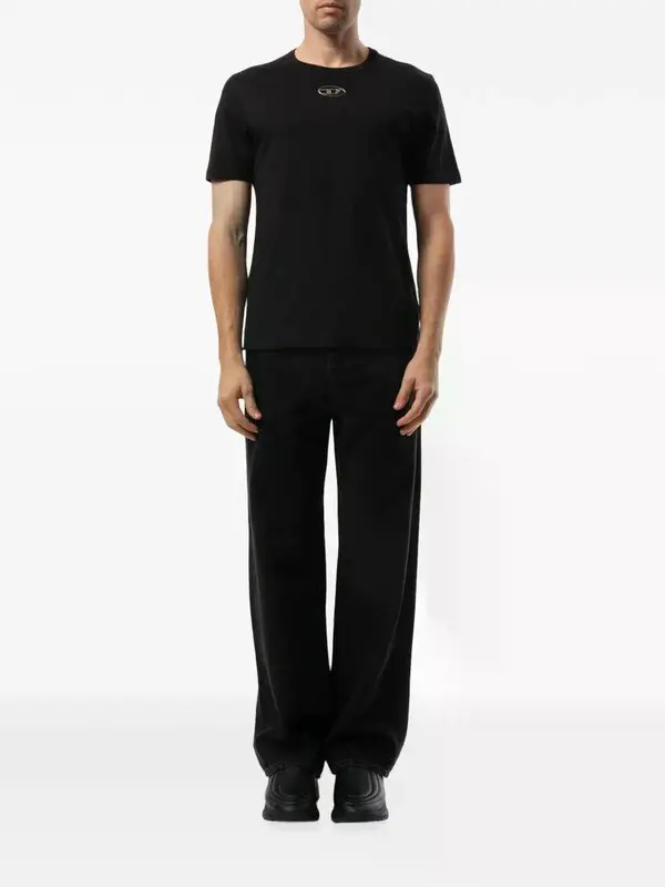 DIESEL® Oval D T-shirt - Black