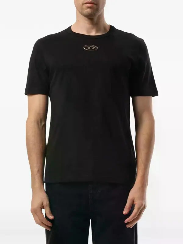DIESEL® Oval D T-shirt - Black