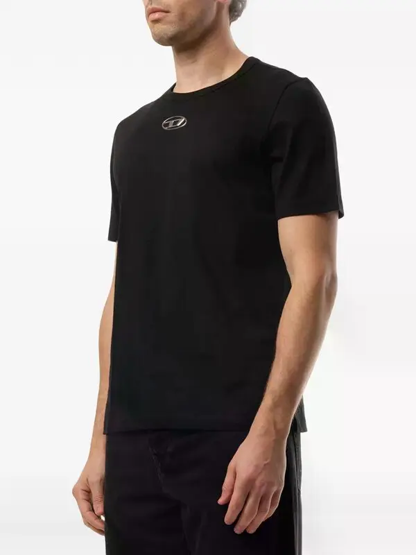 DIESEL® Oval D T-shirt - Black
