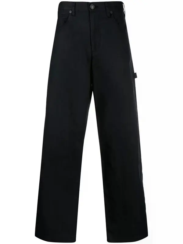 MARANT Pablo Straight-leg Cotton-linen Blend Trousers