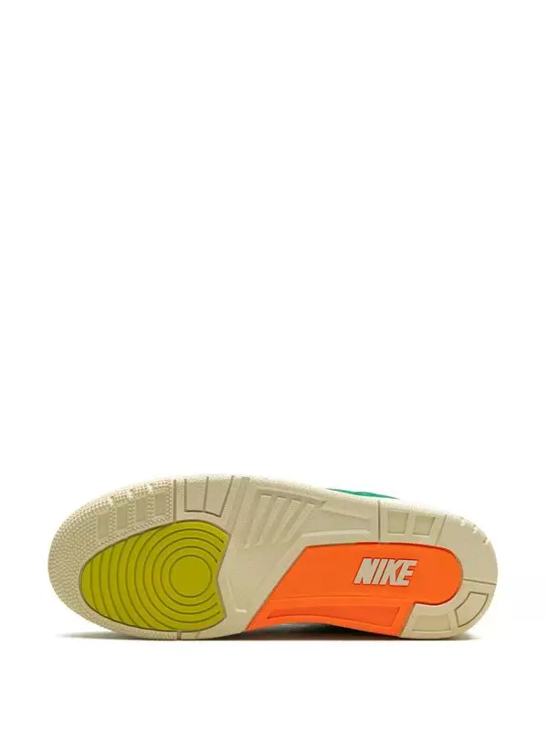 JORDAN X Nina Chanel Abney Air 3 Retro Sneakers - Green