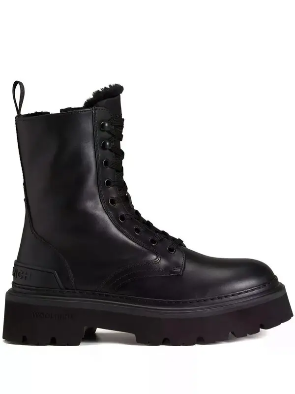 Woolrich Logger Combat Boots - Black